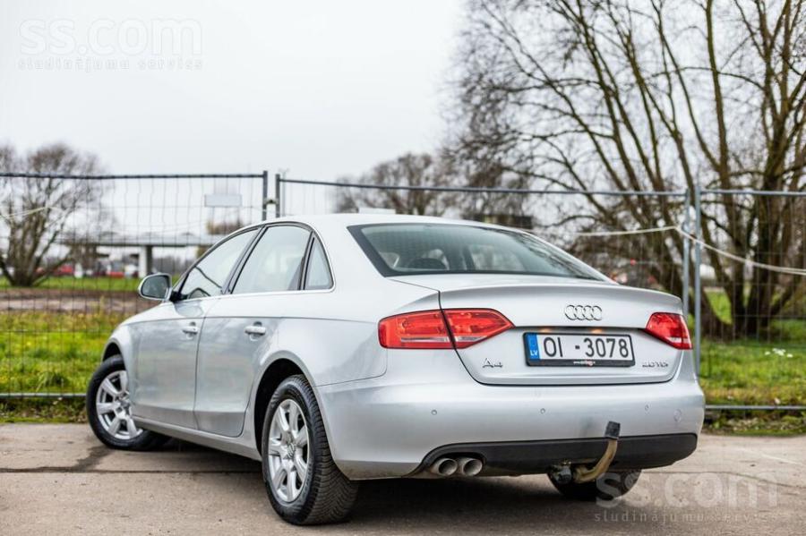 Audi A4 2008 in Riga, with an engine capacity of 2.00 L and mileage of 290 thousand km for 5890 €, photo 7 on AUTOMOTO.COM.LV
