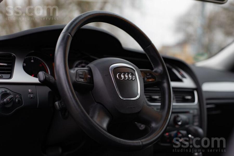 Audi A4 2008 in Riga, with an engine capacity of 2.00 L and mileage of 290 thousand km for 5890 €, photo 12 on AUTOMOTO.COM.LV