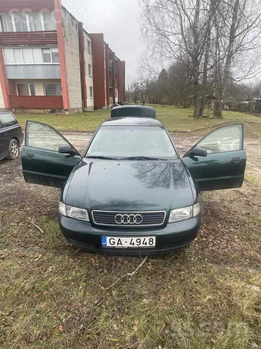 Zaļš Audi A4 1996 Cēsis, ar dzinēja tilpumu 1.80 L un nobraukumu 349 tūkst. km par 550 €, foto 2 vietnē AUTOMOTO.COM.LV