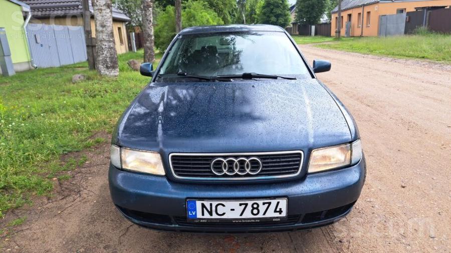 Green Audi A4 1996 in Daugavpils, with an engine capacity of 1.90 L and mileage of 360 thousand km for 930 €, photo 3 on AUTOMOTO.COM.LV