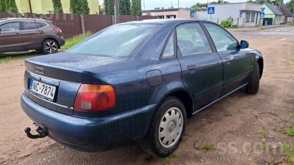 Green Audi A4 1996 in Daugavpils, with an engine capacity of 1.90 L and mileage of 360 thousand km for 930 €, photo 7 on AUTOMOTO.COM.LV