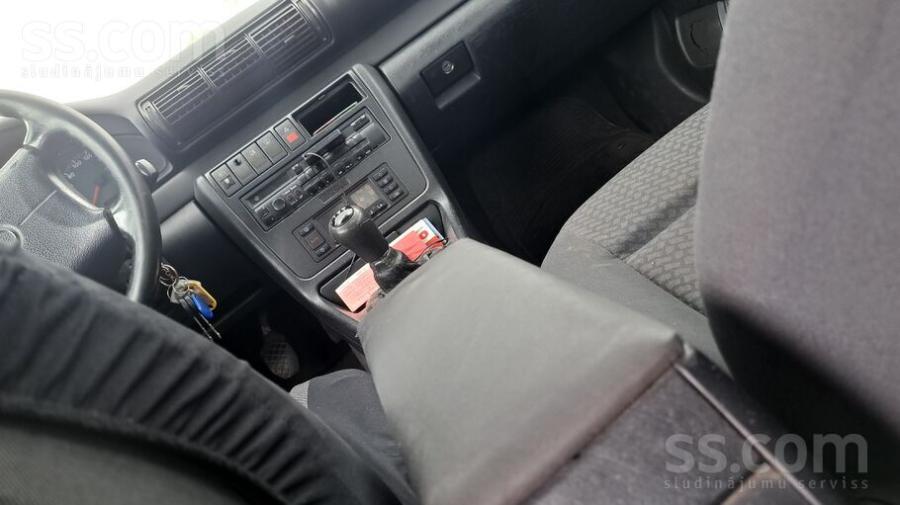 Green Audi A4 1996 in Daugavpils, with an engine capacity of 1.90 L and mileage of 360 thousand km for 930 €, photo 13 on AUTOMOTO.COM.LV
