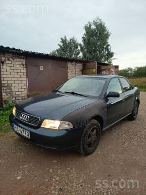 Green Audi A4 1996 in Preili, with an engine capacity of 1.80 L and mileage of 320 thousand km for 850 €, photo  on AUTOMOTO.COM.LV