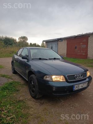 Green Audi A4 1996 in Preili, with an engine capacity of 1.80 L and mileage of 320 thousand km for 850 €, photo 3 on AUTOMOTO.COM.LV