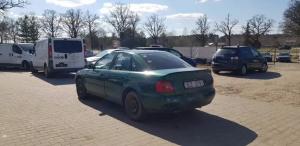 Green Audi A4 1997 in Valmiera, with an engine capacity of 1.90 L and mileage of 355 thousand km for 750 €, photo 6 on AUTOMOTO.COM.LV