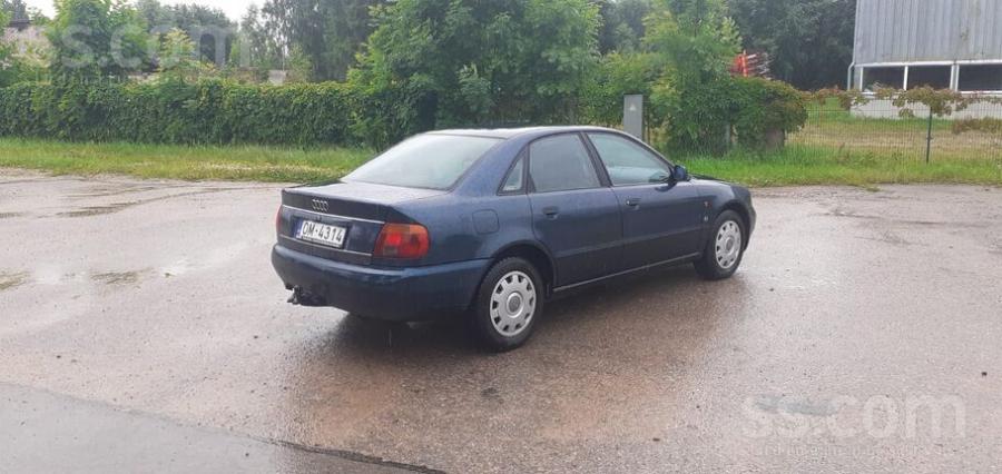 Green Audi A4 1997 in Jekabpils, with an engine capacity of 1.90 L and mileage of 336 thousand km for 850 €, photo 3 on AUTOMOTO.COM.LV