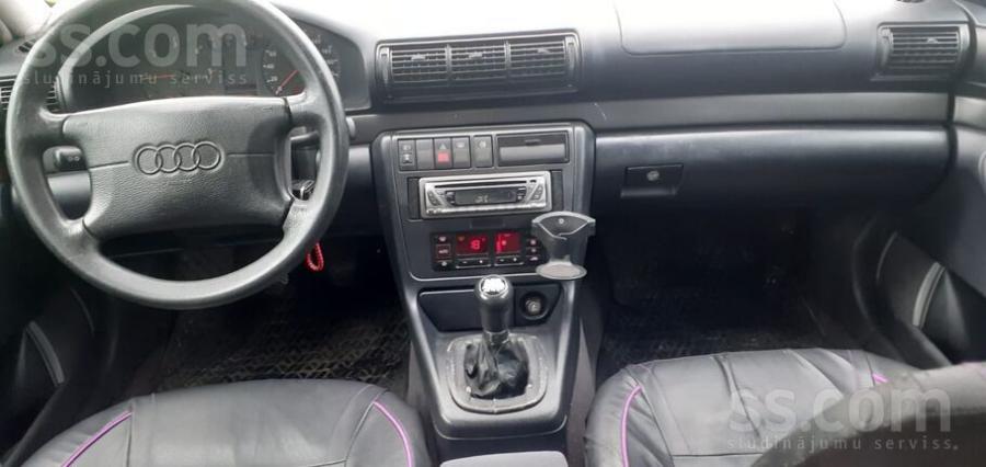 Green Audi A4 1997 in Jekabpils, with an engine capacity of 1.90 L and mileage of 336 thousand km for 850 €, photo 6 on AUTOMOTO.COM.LV