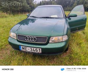 Green Audi A4 1997 in Rezekne, with an engine capacity of 1.80 L and mileage of 198 thousand km for 750 €, photo  on AUTOMOTO.COM.LV