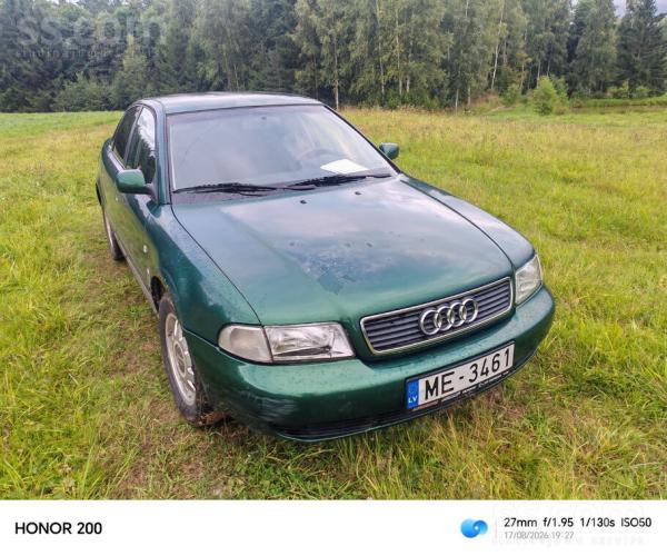 Green Audi A4 1997 in Rezekne, with an engine capacity of 1.80 L and mileage of 198 thousand km for 750 €, photo 2 on AUTOMOTO.COM.LV