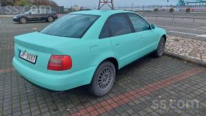 Green Audi A4 1997 in Ventspils, with an engine capacity of 1.60 L and mileage of 317 thousand km for 1150 €, photo 4 on AUTOMOTO.COM.LV
