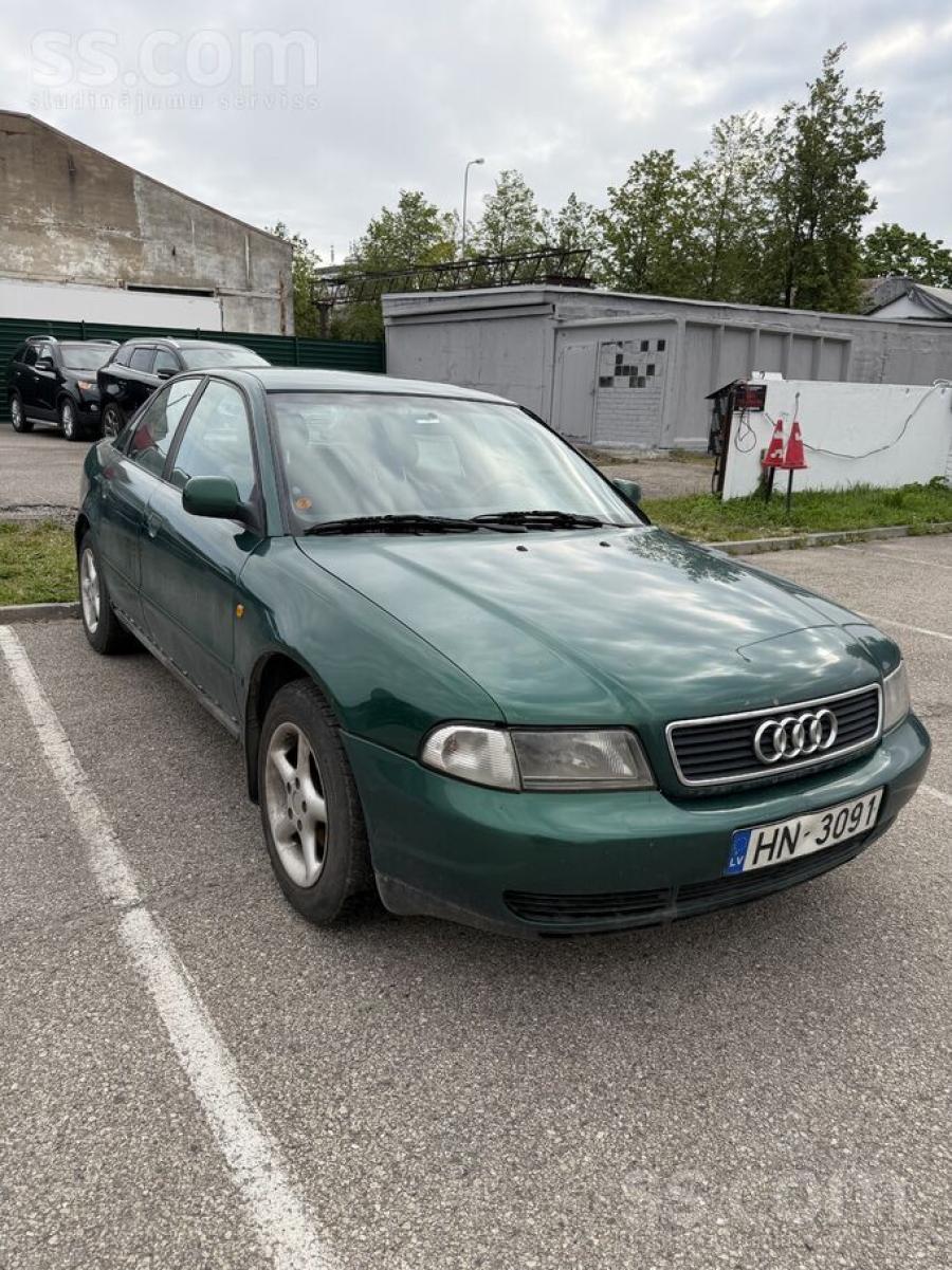 Зеленый Ауди А4 1998 в Рига, объемом двигателя 1.90 л и пробегом 538 тыс. км за 1100 €, фото 6 на AUTOMOTO.COM.LV