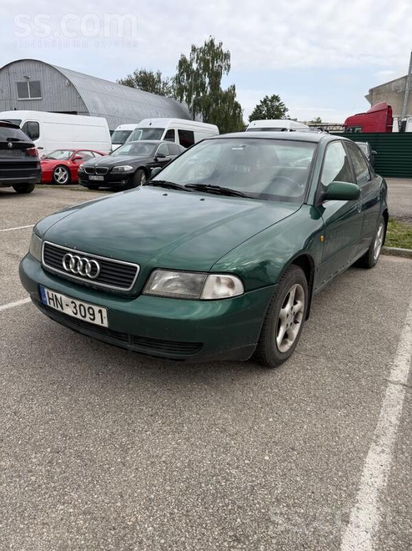 Zaļš Audi A4 1998 Rīga, ar dzinēja tilpumu 1.90 L un nobraukumu 538 tūkst. km par 1100 €, foto 6 vietnē AUTOMOTO.COM.LV