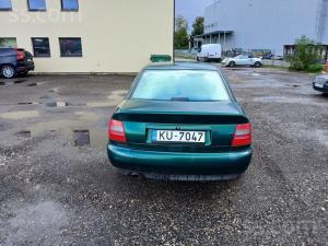 Green Audi A4 1998 in Riga, with an engine capacity of 1.60 L and mileage of 255 thousand km for 1400 €, photo 6 on AUTOMOTO.COM.LV