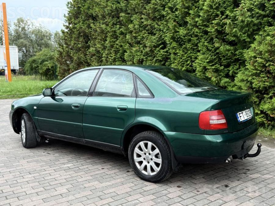 Green Audi A4 1999 in Bauska, with an engine capacity of 1.90 L and mileage of 0 thousand km for 1100 €, photo 6 on AUTOMOTO.COM.LV