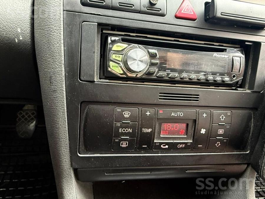 Green Audi A4 1999 in Bauska, with an engine capacity of 1.90 L and mileage of 0 thousand km for 1100 €, photo 8 on AUTOMOTO.COM.LV