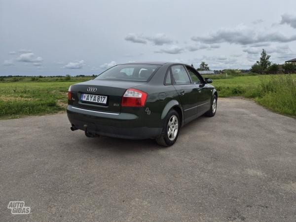 Green Audi A4 2001 in Marijampole, with an engine capacity of 2.00 L and mileage of 291 thousand km for 990 €, photo 4 on AUTOMOTO.COM.LV