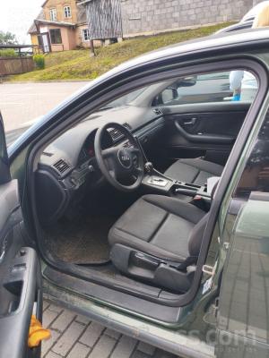 Green Audi A4 2001 in Valmiera, with an engine capacity of 2.00 L and mileage of 202 thousand km for 1650 €, photo 7 on AUTOMOTO.COM.LV