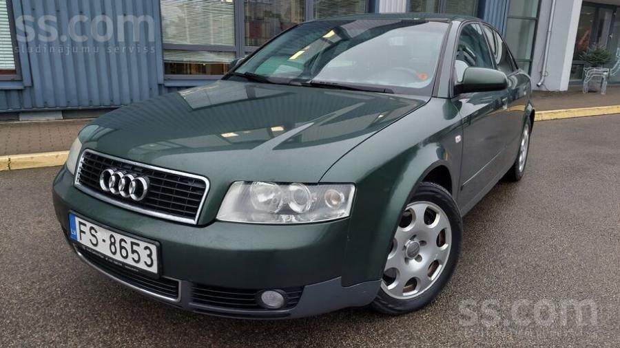 Zaļš Audi A4 2002 Rīga, ar dzinēja tilpumu 2.40 L un nobraukumu 0 tūkst. km par 2190 €, foto 2 vietnē AUTOMOTO.COM.LV