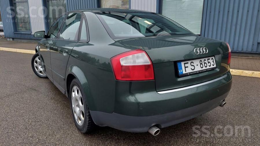 Zaļš Audi A4 2002 Rīga, ar dzinēja tilpumu 2.40 L un nobraukumu 0 tūkst. km par 2190 €, foto 6 vietnē AUTOMOTO.COM.LV