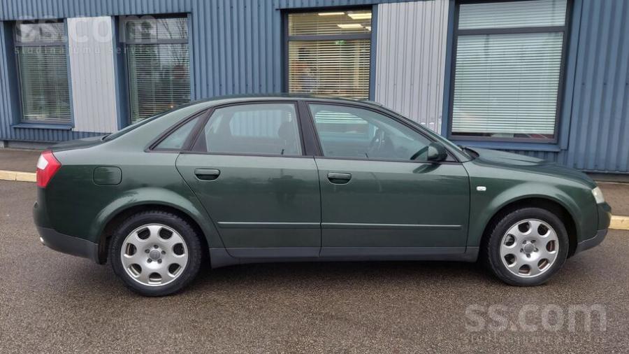 Zaļš Audi A4 2002 Rīga, ar dzinēja tilpumu 2.40 L un nobraukumu 0 tūkst. km par 2190 €, foto 9 vietnē AUTOMOTO.COM.LV