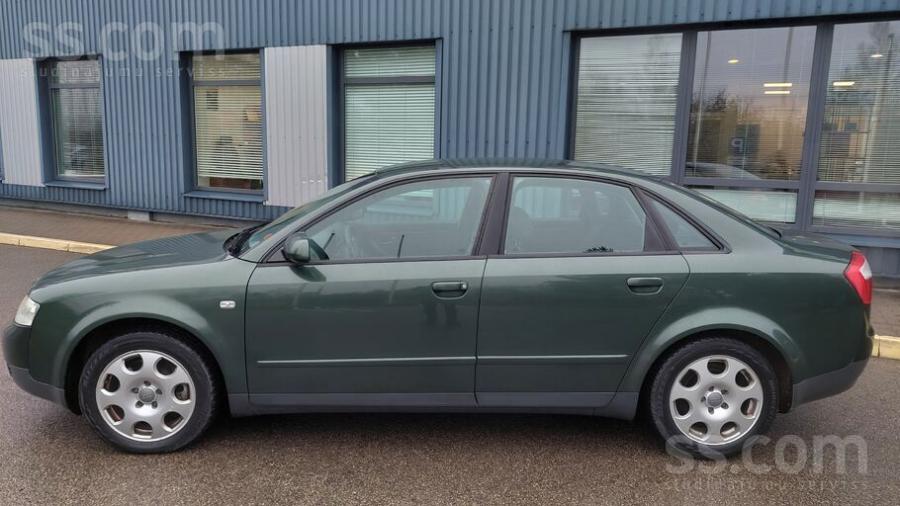 Zaļš Audi A4 2002 Rīga, ar dzinēja tilpumu 2.40 L un nobraukumu 0 tūkst. km par 2190 €, foto 10 vietnē AUTOMOTO.COM.LV