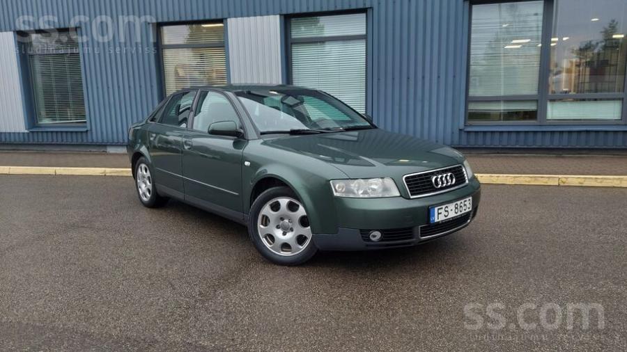 Zaļš Audi A4 2002 Rīga, ar dzinēja tilpumu 2.40 L un nobraukumu 0 tūkst. km par 2190 €, foto 17 vietnē AUTOMOTO.COM.LV