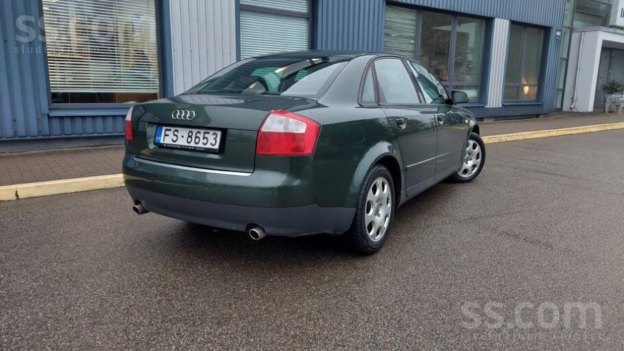Zaļš Audi A4 2002 Rīga, ar dzinēja tilpumu 2.40 L un nobraukumu 0 tūkst. km par 2190 €, foto 21 vietnē AUTOMOTO.COM.LV
