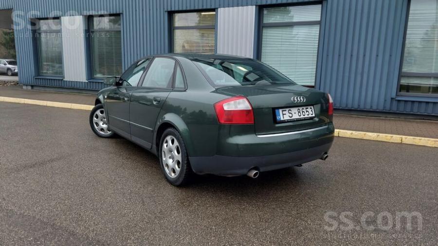 Zaļš Audi A4 2002 Rīga, ar dzinēja tilpumu 2.40 L un nobraukumu 0 tūkst. km par 2190 €, foto 22 vietnē AUTOMOTO.COM.LV