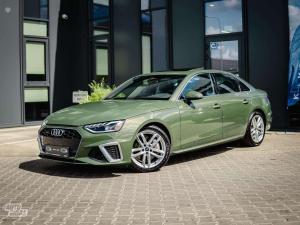 Green Audi A4 2023 in Marijampole, with an engine capacity of 2.00 L and mileage of 40 thousand km for 29950 €, photo 3 on AUTOMOTO.COM.LV
