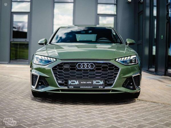 Green Audi A4 2023 in Marijampole, with an engine capacity of 2.00 L and mileage of 40 thousand km for 29950 €, photo 4 on AUTOMOTO.COM.LV