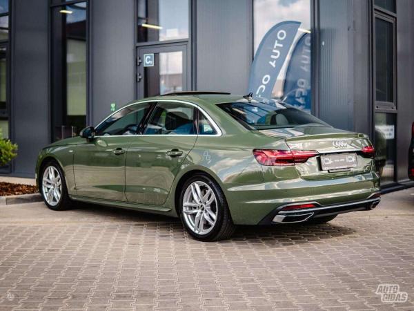 Zaļš Audi A4 2023 Marijampole, ar dzinēja tilpumu 2.00 L un nobraukumu 40 tūkst. km par 29950 €, foto 8 vietnē AUTOMOTO.COM.LV