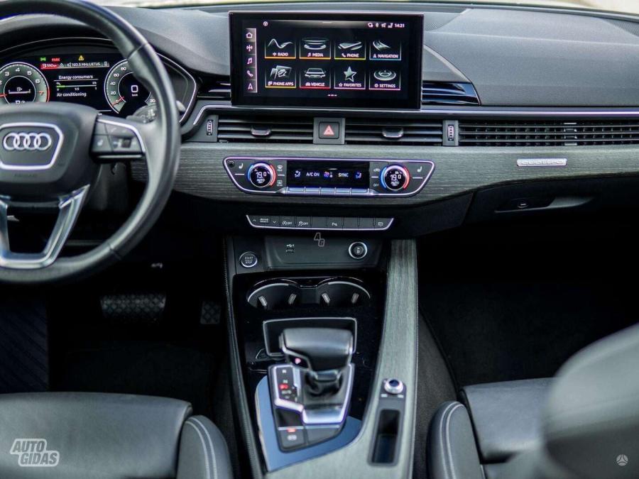Green Audi A4 2023 in Marijampole, with an engine capacity of 2.00 L and mileage of 40 thousand km for 29950 €, photo 19 on AUTOMOTO.COM.LV