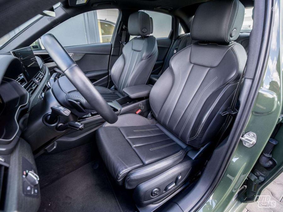 Green Audi A4 2023 in Marijampole, with an engine capacity of 2.00 L and mileage of 40 thousand km for 29950 €, photo 25 on AUTOMOTO.COM.LV
