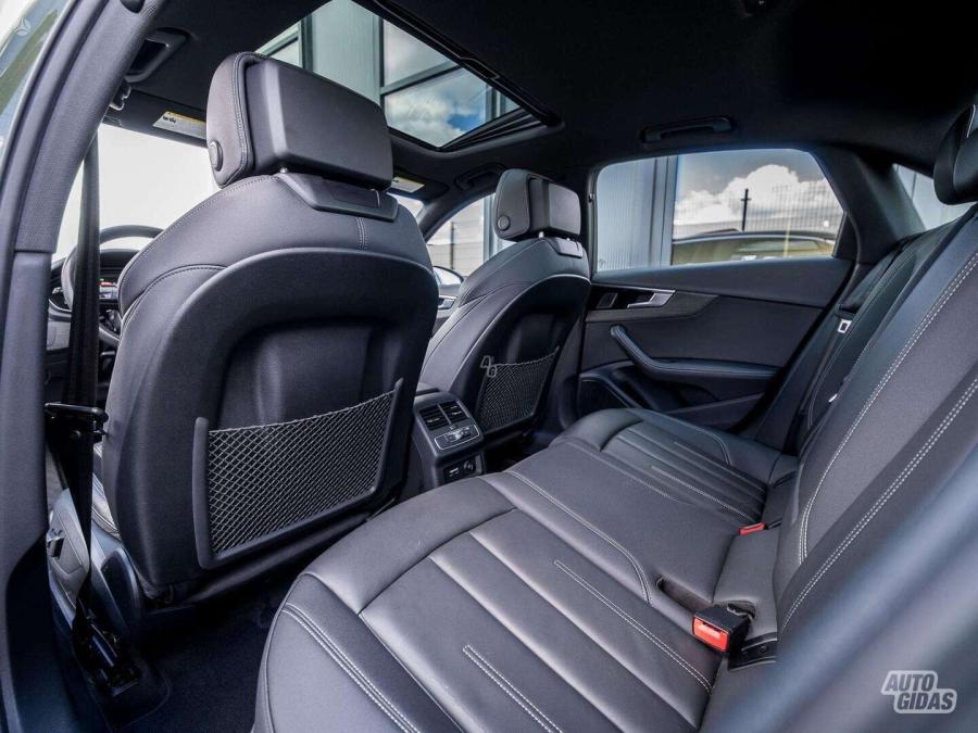 Green Audi A4 2023 in Marijampole, with an engine capacity of 2.00 L and mileage of 40 thousand km for 29950 €, photo 32 on AUTOMOTO.COM.LV