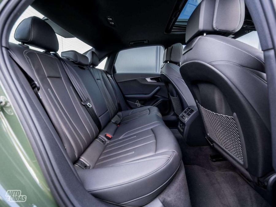 Green Audi A4 2023 in Marijampole, with an engine capacity of 2.00 L and mileage of 40 thousand km for 29950 €, photo 36 on AUTOMOTO.COM.LV
