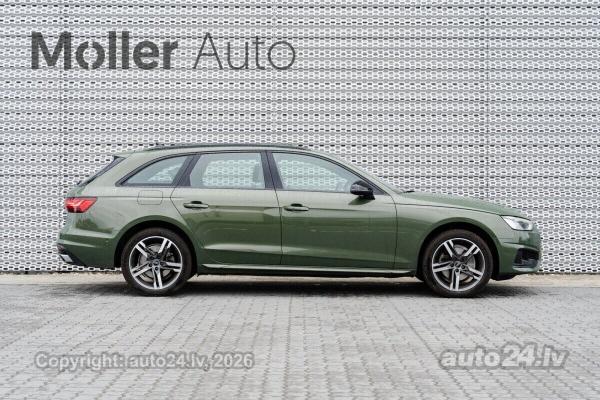 Green Audi A4 2024 in Riga, with an engine capacity of 2.00 L and mileage of 42 thousand km for 30642 €, photo 3 on AUTOMOTO.COM.LV