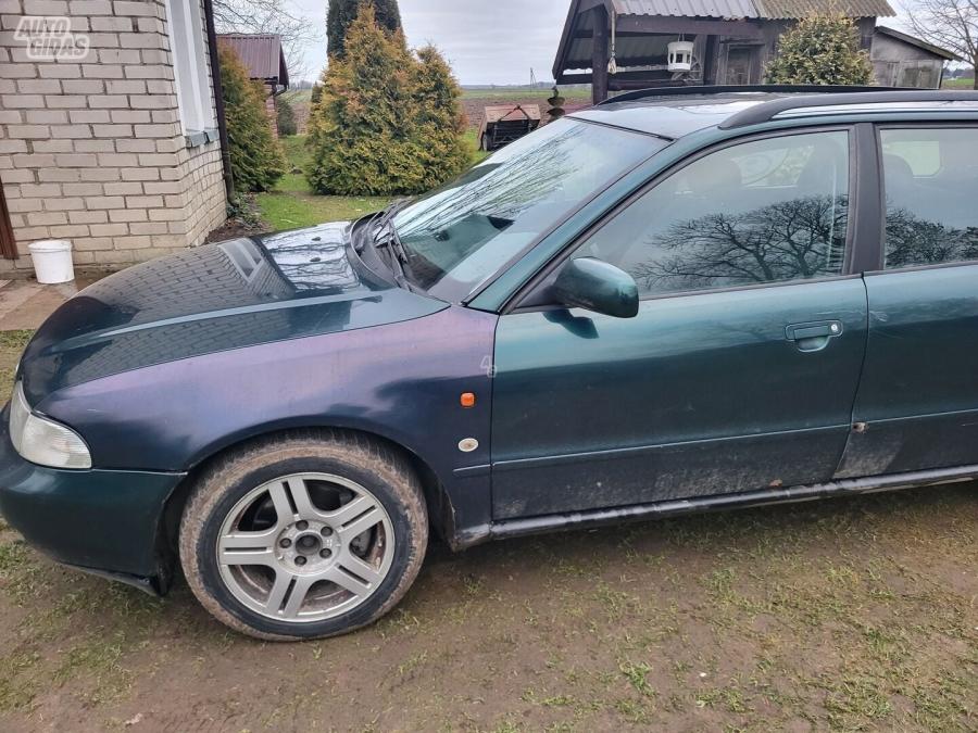 Zaļš Audi A4 1996 Šakiai, ar dzinēja tilpumu 1.90 L un nobraukumu 485 tūkst. km par 700 €, foto 3 vietnē AUTOMOTO.COM.LV
