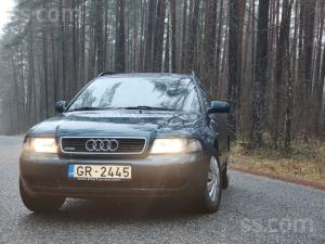 Green Audi A4 1996 in Cesis, with an engine capacity of 1.80 L and mileage of 342 thousand km for 3250 €, photo 2 on AUTOMOTO.COM.LV
