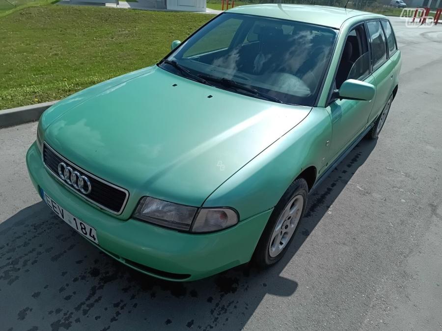 Green Audi A4 1996 in Pasvalys, with an engine capacity of 1.90 L and mileage of 397 thousand km for 1200 €, photo 1 on AUTOMOTO.COM.LV