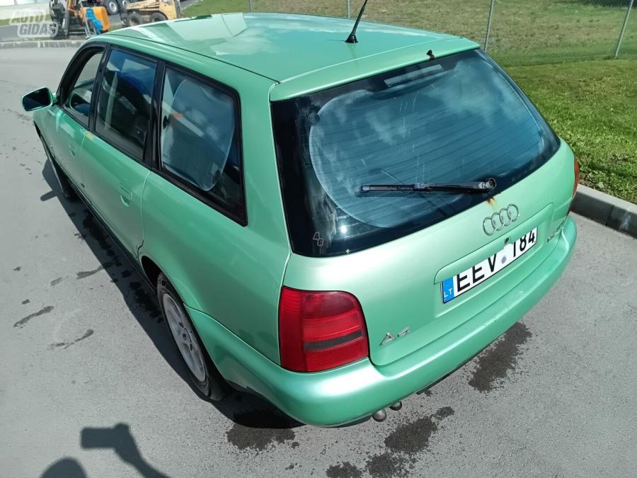 Green Audi A4 1996 in Pasvalys, with an engine capacity of 1.90 L and mileage of 397 thousand km for 1200 €, photo 5 on AUTOMOTO.COM.LV