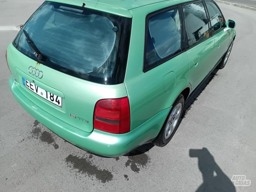 Green Audi A4 1996 in Pasvalys, with an engine capacity of 1.90 L and mileage of 397 thousand km for 1200 €, photo 7 on AUTOMOTO.COM.LV