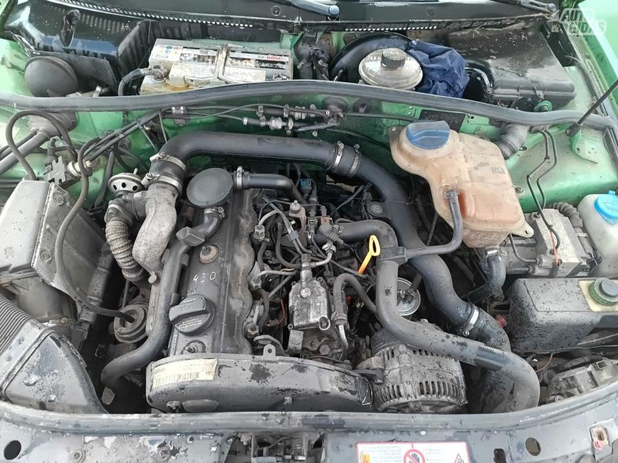 Green Audi A4 1996 in Pasvalys, with an engine capacity of 1.90 L and mileage of 397 thousand km for 1000 €, photo 12 on AUTOMOTO.COM.LV