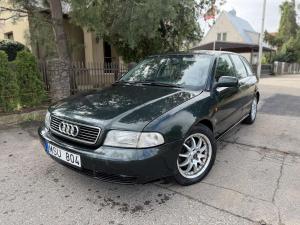 Zaļš Audi A4 1996 Kauņa, ar dzinēja tilpumu 1.90 L un nobraukumu 385 tūkst. km par 1250 €, foto  vietnē AUTOMOTO.COM.LV