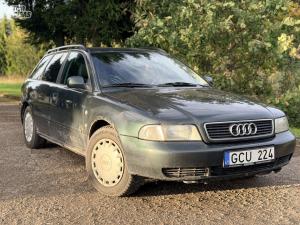 Green Audi A4 1996 in Utena, with an engine capacity of 1.90 L and mileage of 326 thousand km for 450 €, photo 9 on AUTOMOTO.COM.LV