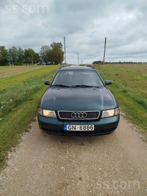 Green Audi A4 1996 in Tukums, with an engine capacity of 1.90 L and mileage of 446 thousand km for 1550 €, photo  on AUTOMOTO.COM.LV