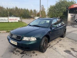 Green Audi A4 1996 in Dobele, with an engine capacity of 1.90 L and mileage of 447 thousand km for 1100 €, photo  on AUTOMOTO.COM.LV