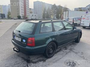 Green Audi A4 1996 in Dobele, with an engine capacity of 1.90 L and mileage of 447 thousand km for 1100 €, photo 4 on AUTOMOTO.COM.LV