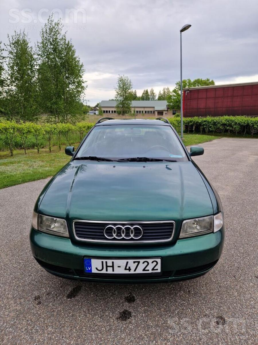 Zaļš Audi A4 1997 Limbaži, ar dzinēja tilpumu 1.80 L un nobraukumu 314 tūkst. km par 1100 €, foto 2 vietnē AUTOMOTO.COM.LV