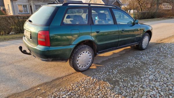 Green Audi A4 1997 in Vilkaviskis, with an engine capacity of 1.90 L and mileage of 336 thousand km for 1300 €, photo 3 on AUTOMOTO.COM.LV