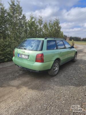 Green Audi A4 1997 in Vievis, with an engine capacity of 1.90 L and mileage of 435 thousand km for 1050 €, photo 4 on AUTOMOTO.COM.LV